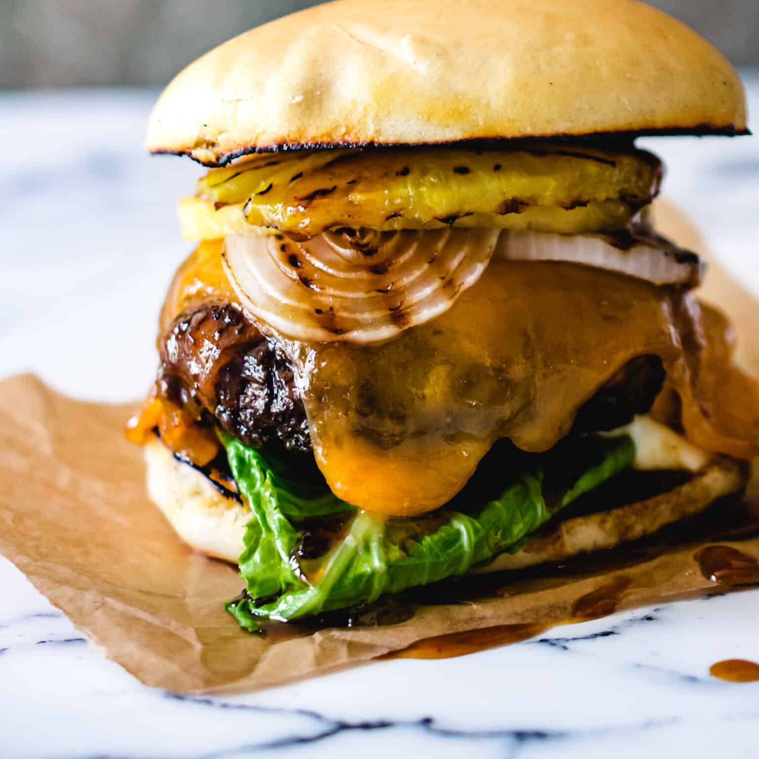 Aloha Burger - The Frozen Biscuit