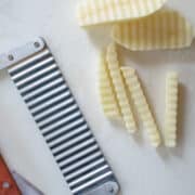 How To Make Crinkle-Cut Fries - The Frozen Biscuit