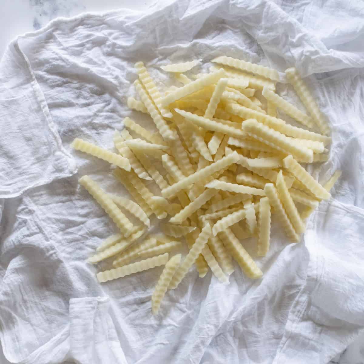Crinkle Cut Fries | The Frozen Biscuit