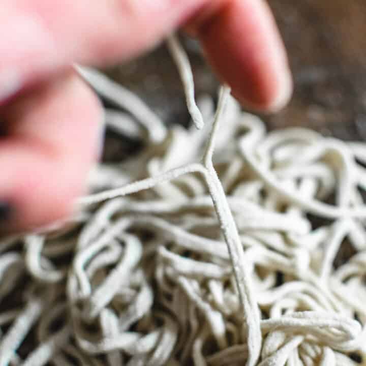 Homemade Ramen Noodles (A.K.A. Alkaline Noodles) | The Frozen Biscuit