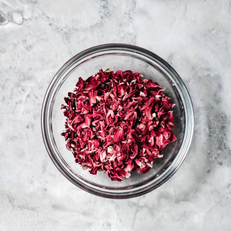 How to Make Hibiscus Tea (Agua de Jamaica) - The Frozen Biscuit