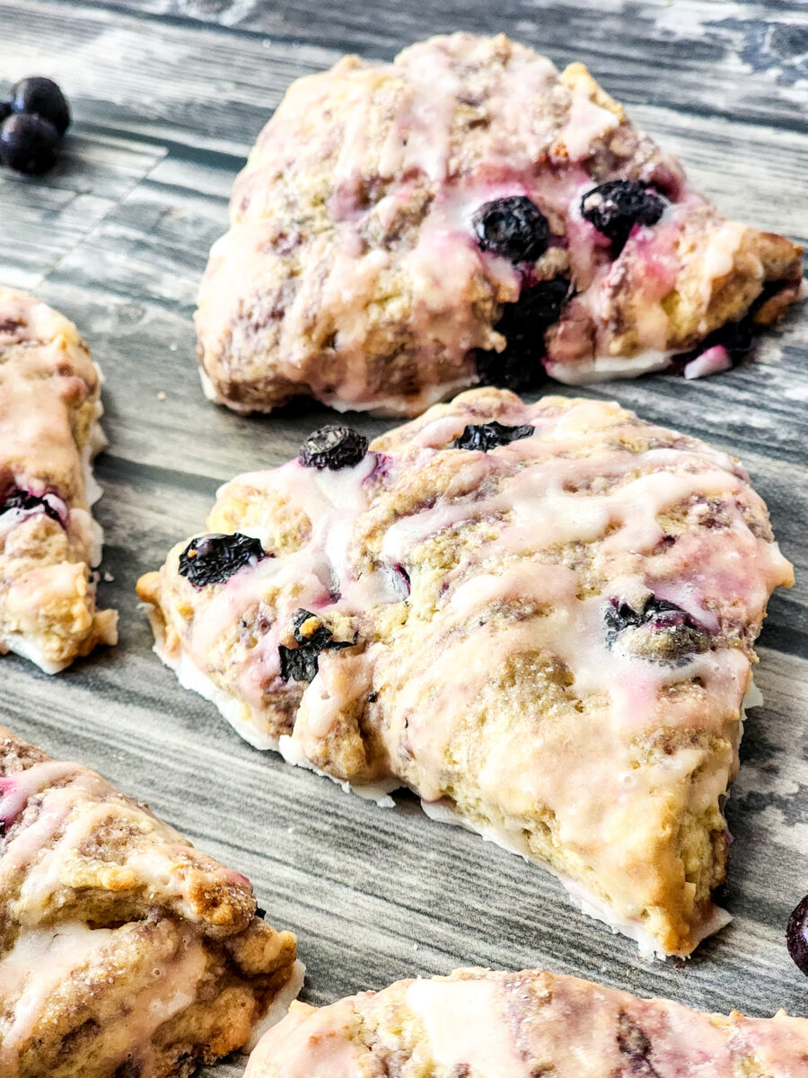 Recipe for Starbucks blueberry scones - The Frozen Biscuit