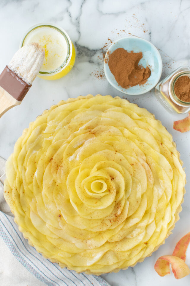 Homemade Apple Tart - The Frozen Biscuit