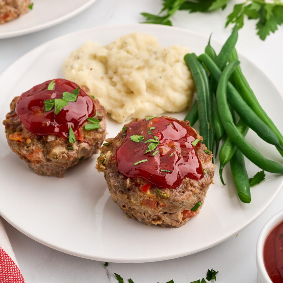 Mini Meatloaf Recipe - The Frozen Biscuit