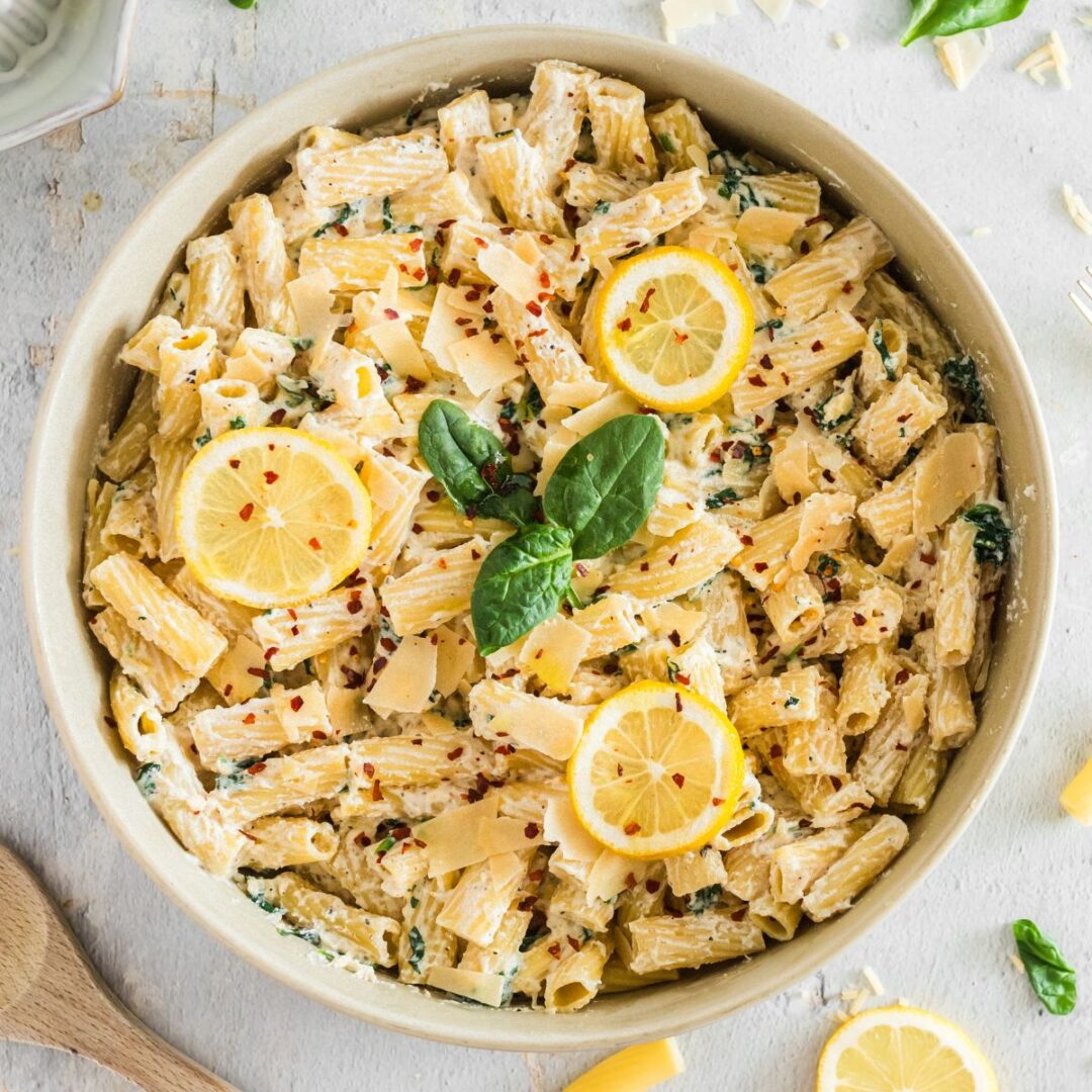 Lemon Ricotta Pasta - The Frozen Biscuit