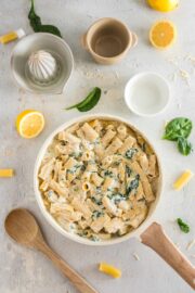 Lemon Ricotta Pasta - The Frozen Biscuit